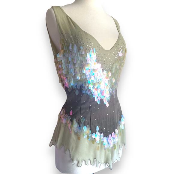 Mandalay | Tops | Vintage Deadstock Y2k Designer Mandalay Couture ...